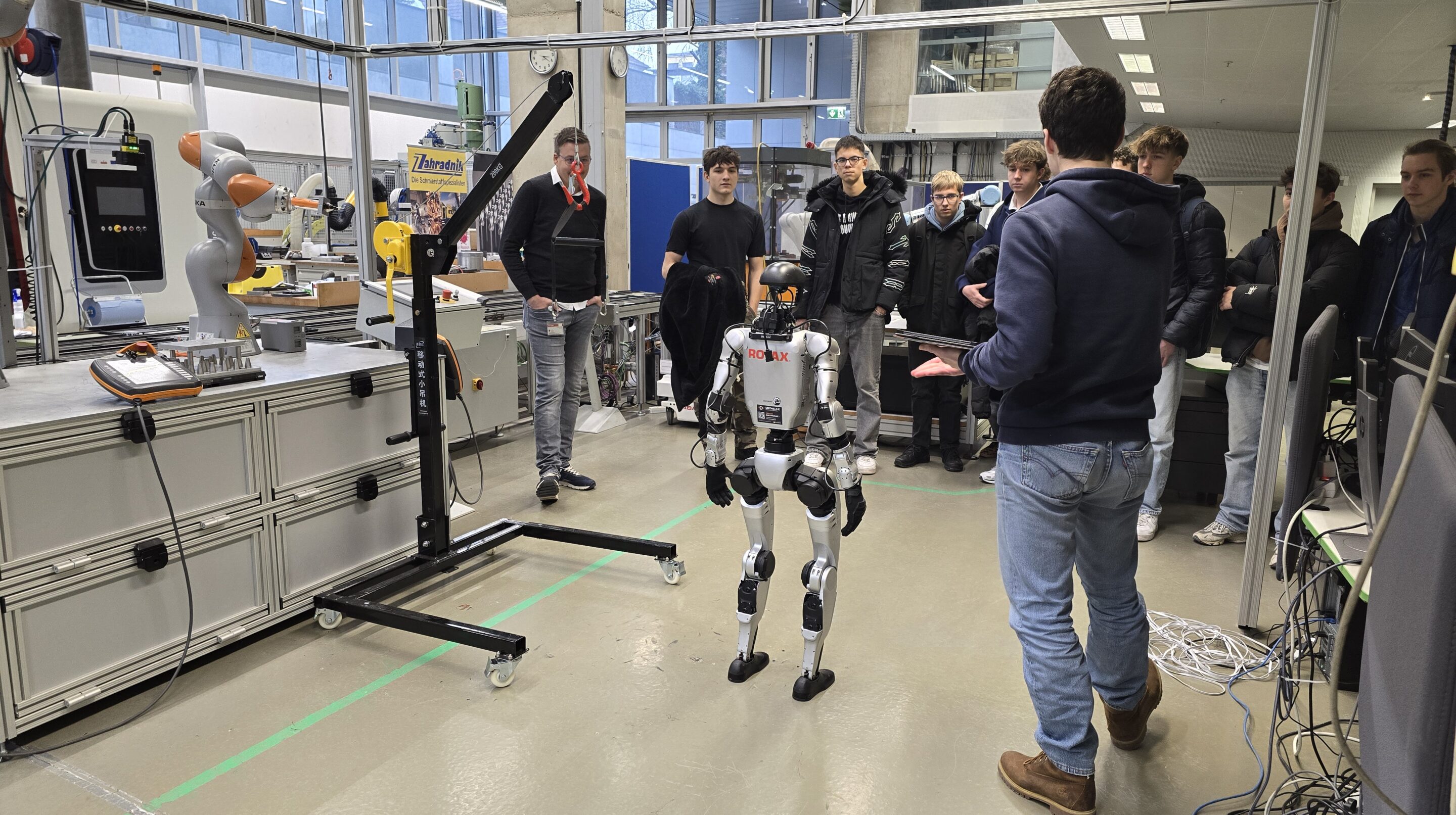 INF-WPG Besuch auf der FH Wels 2025 - Brgwels